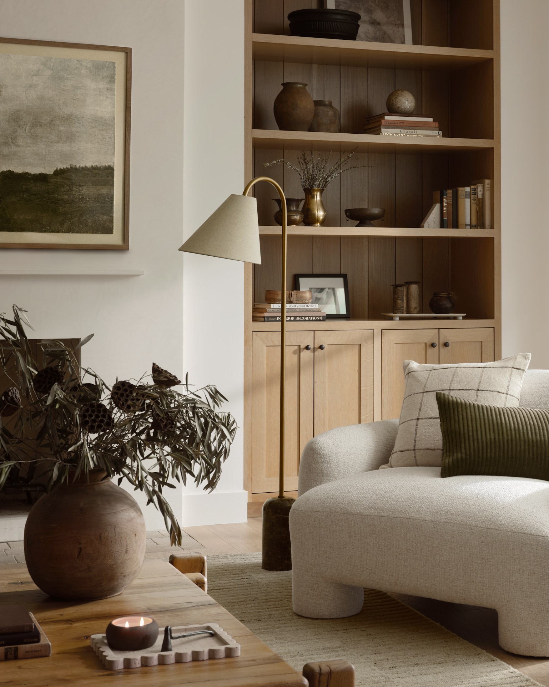 Anwar Marble Floor Lamp | Joon Loloi